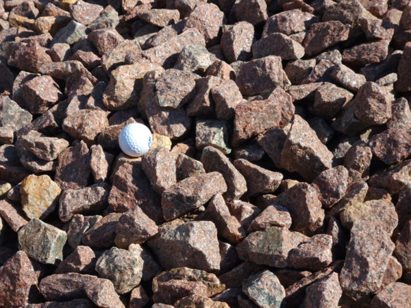 Bin 37: 2 1/2" Red Railroad Ballast – Stone Creek Haven